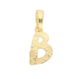 Adelia&acute;s Buchstabenanh&auml;nger ADELIA&acute;S "Buchstabenanh&auml;nger B 333 Gold ( 8K )", gold, Schmuckanh&auml;nger, Damen, B, Gold, Goldanh&auml;nger Buchstabe B