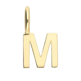 Adelia&acute;s Buchstabenanh&auml;nger ADELIA&acute;S "Buchstabenanh&auml;nger M 333 Gold ( 8K )", gold, Schmuckanh&auml;nger, Damen, M, Gold, Goldanh&auml;nger Buchstabe M
