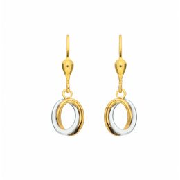 Adelia&acute;s Paar Ohrh&auml;nger ADELIA&acute;S "Ohrh&auml;nger Ohrringe 333 Wei&szlig;gold ( 8K )", gold, Ohrringe, Damen, Damen, Gold, Goldohrringe