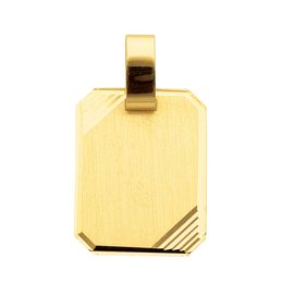 Adelia&acute;s Kettenanh&auml;nger ADELIA&acute;S "585 Gold Gravurplatte Anh&auml;nger", gold, Schmuckanh&auml;nger, Damen, Gold, Kettenanh&auml;nger, Goldschmuck f&uuml;r Damen
