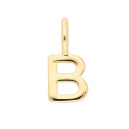 Adelia&acute;s Buchstabenanh&auml;nger ADELIA&acute;S "Buchstabenanh&auml;nger B 333 Gold ( 8K )", gold, Schmuckanh&auml;nger, Damen, B, Gold, Goldanh&auml;nger Buchstabe B