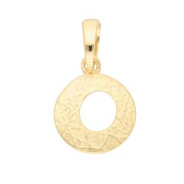 Adelia&acute;s Buchstabenanh&auml;nger ADELIA&acute;S "Buchstabenanh&auml;nger O 333 Gold ( 8K )", gold, Schmuckanh&auml;nger, Damen, Gold, Goldanh&auml;nger Buchstabe O