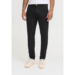 Chinohose Blend "BHNatan", Herren, Gr. 28, L&auml;nge 34, schwarz, Web, 98% Baumwolle, 2% Elasthan, unifarben, schmal normal, Hosen Chinohose, Stoffhose mit normalem Bund und schmalem Beinen - Slim Fit
