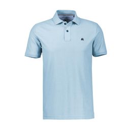 Poloshirt Lerros "Poloshirt Herren COOL & DRY atmungsaktiv Piqu&eacute;", Herren, Gr. L, ice blau, 60% Baumwolle, 40% Polyester, ohne Ausschnitt, Shirts, Trocknet schnell, angenehm k&uuml;hl, pflegeleicht, kurzarm, einfarbig