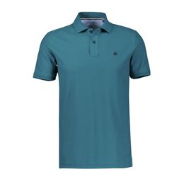 Poloshirt Lerros "Poloshirt Herren COOL & DRY atmungsaktiv Piqu&eacute;", Herren, Gr. L, soft teal, 60% Baumwolle, 40% Polyester, ohne Ausschnitt, Shirts, Trocknet schnell, angenehm k&uuml;hl, pflegeleicht, kurzarm, einfarbig