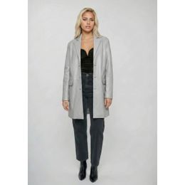 Lederjacke Freaky Nation "Elice-FN", Damen, Gr. M (38), grau, Oberstoff: 100% Leder. Futter: 100% Baumwolle, Jacken