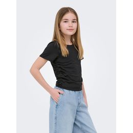 KIDS Only Shirt "Gea" in Schwarz - 30% | Gr&ouml;&szlig;e 158/164 | Kinder-oberteile