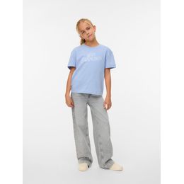Vero Moda Girl Shirt "Victoria" in Hellblau - 35% | Gr&ouml;&szlig;e 158/164 | Kinder-oberteile
