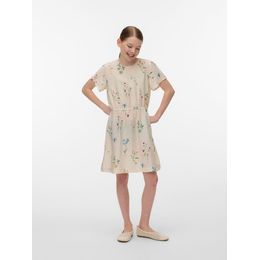 Vero Moda Girl Kleid "Josie" in Beige - 33% | Gr&ouml;&szlig;e 140 | Kinderkleider