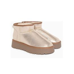 ISLAND BOOT Ankle-Boots "Miley" in Beige - 82% | Gr&ouml;&szlig;e 39 | Stiefeletten