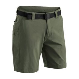 Maier Sports Funktionsshorts "Nil" in Khaki - 46% | Gr&ouml;&szlig;e 48 | Herren-outdoorhosen