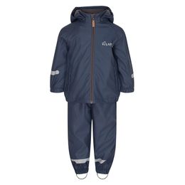 HULABALU 2tlg. Regenoutfit "Pixy" in Dunkelblau - 63% | Gr&ouml;&szlig;e 128 | Kinder-outdoor-jacken
