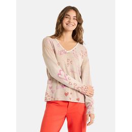 LIEBLINGSST&Uuml;CK LIEBLINGSST&Uuml;CK Pullover "Alara" in Beige - 52% | Gr&ouml;&szlig;e 42 | Damen-pullover-cardigans