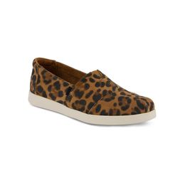 Toms Shoes TOMS Leder-Slipper in Hellbraun - 46% | Gr&ouml;&szlig;e 38,5 | Damen-schuhe-halbschuhe