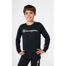 Champion Longsleeve in Schwarz - 34% | Gr&ouml;&szlig;e 158/164 | Kinder-longsleeves