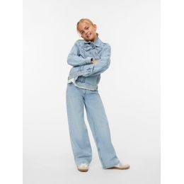 Vero Moda Girl Jeansjacke "Tessa" in Hellblau - 37% | Gr&ouml;&szlig;e 140 | Kinderjacken