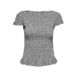 Only Bluse in Schwarz/ Wei&szlig; - 32% | Gr&ouml;&szlig;e L | Damen-blusen