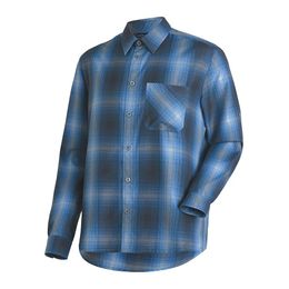 Maier Sports Funktionshemd "Claas" in Blau - 49% | Gr&ouml;&szlig;e 56 | Herren-sportshirts