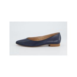 Paul Green Leder-Ballerinas in Dunkelblau - 47% | Gr&ouml;&szlig;e 40,5 | Damen-ballerinas