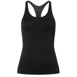 super.natural Trainingstop "Sporty" in Schwarz - 51% | Gr&ouml;&szlig;e L | Damen-outdoor-tops-shirts