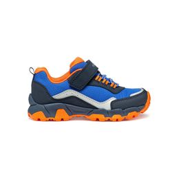 Geox Trekkingschuhe "Magnetar" in Blau/ Orange - 51% | Gr&ouml;&szlig;e 38 | Kinder-outdoor-sport-schuhe