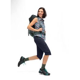 Maier Sports Funktionscaprihose "Inara" in Dunkelblau - 47% | Gr&ouml;&szlig;e 44 | Damen-sporthosen