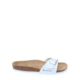 BACKSUN Pantoletten in Wei&szlig; - 62% | Gr&ouml;&szlig;e 40 | Damen-pantoletten