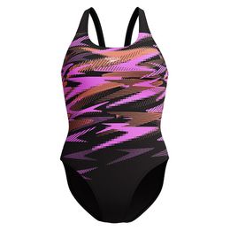 Speedo Badeanzug "End+ H-Boom" in Lila/ Schwarz - 41% | Gr&ouml;&szlig;e 40 | Damen-bademode