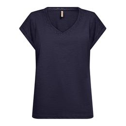 soyaconcept Shirt "Babette" in Dunkelblau - 36% | Gr&ouml;&szlig;e L | Damen-tops