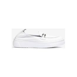 Unisa Leder-Mokassins in Wei&szlig; - 65% | Gr&ouml;&szlig;e 39 | Damen-schuhe-halbschuhe