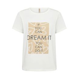 soyaconcept Shirt "Rina" in Wei&szlig; - 34% | Gr&ouml;&szlig;e XL | Damen-tops