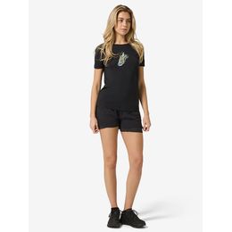 super.natural Trainingsshirt "Flashy Sneaker" in Schwarz - 58% | Gr&ouml;&szlig;e XL | Damen-outdoor-tops-shirts