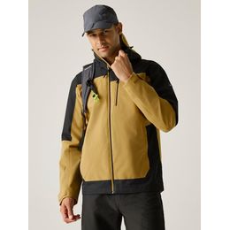 Regatta Regenjacke "Highton IV Stretch" in Gelb - 76% | Gr&ouml;&szlig;e M | Herren-outdoorjacken