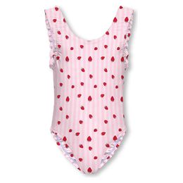KIDS Only Badeanzug "Summer" in Rosa - 40% | Gr&ouml;&szlig;e 122 | Kinder-bademode