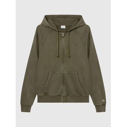 Champion Sweatjacke in Khaki - 52% | Gr&ouml;&szlig;e M | Damen-sweatshirts-jacken