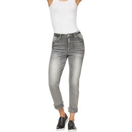 Heine Jeans - Slim fit - in Grau - 80% | Gr&ouml;&szlig;e 34 | Damenjeans