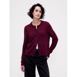 GAP Cardigan in Bordeaux - 65% | Gr&ouml;&szlig;e XL | Damen-pullover-cardigans