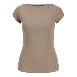Jack & Jones JJXX Shirt "Fifi" in Taupe - 52% | Gr&ouml;&szlig;e XS | Damen-tops