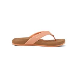 Reef Zehentrenner "Cushion Melody" in Rosa/ Hellbraun - 38% | Gr&ouml;&szlig;e 37,5 | Damen-sandalen