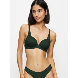 Triumph Schalen-BH "Aura Spotlight" in Dunkelgr&uuml;n - 48% | Gr&ouml;&szlig;e 85B | Damen-bhs