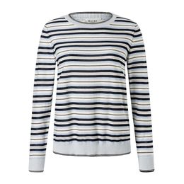 Maerz Muenchen Pullover in Hellblau/ Dunkelblau - 69% | Gr&ouml;&szlig;e 42 | Damen-pullover-cardigans