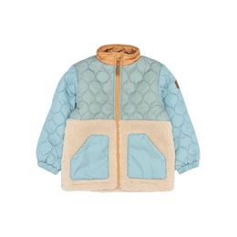 Mikk-line &Uuml;bergangsjacke in Hellblau/ Beige - 48% | Gr&ouml;&szlig;e 122 | Kinderjacken