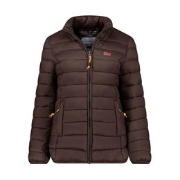 Geographical Norway Steppjacke "Atikolor" in Braun - 73% | Gr&ouml;&szlig;e S | Damenjacken