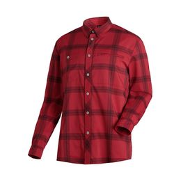 Maier Sports Funktionshemd "Kasen" - Regular fit - in Rot - 47% | Gr&ouml;&szlig;e 50 | Herren-sportshirts