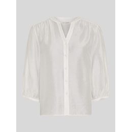 MOSS COPENHAGEN Bluse "Ramona Rikkelia" in Wei&szlig; - 51% | Gr&ouml;&szlig;e XL | Damen-blusen