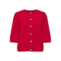 Only Cardigan in Rot - 45% | Gr&ouml;&szlig;e S | Damen-pullover-cardigans