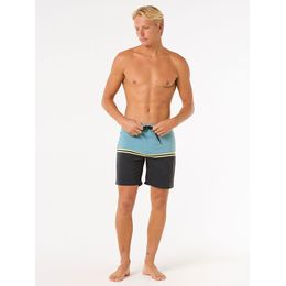 Rip Curl Badeshorts "Mirage Combine" in Schwarz/ Hellblau - 60% | Gr&ouml;&szlig;e 33 | Herren-bademode-sport
