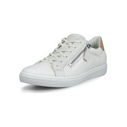 Ecco Leder-Sneakers "Classic" in Wei&szlig; - 62% | Gr&ouml;&szlig;e 42 | Damen-sneakers