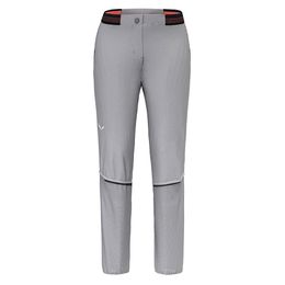 Salewa Trekkinghose "Pedroc Pro Durastretch" in Grau - 66% | Gr&ouml;&szlig;e 34 | Damen-sporthosen