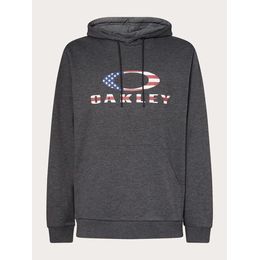 Oakley Fleecehoodie "Bark" in Anthrazit - 57% | Gr&ouml;&szlig;e XXL | Herren-sweatshirts-jacken